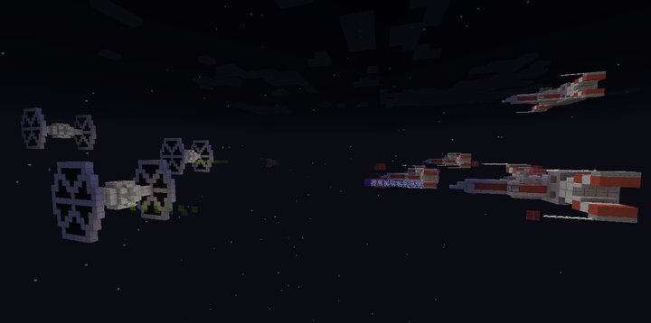Star War Space Battle Minecraft Map
