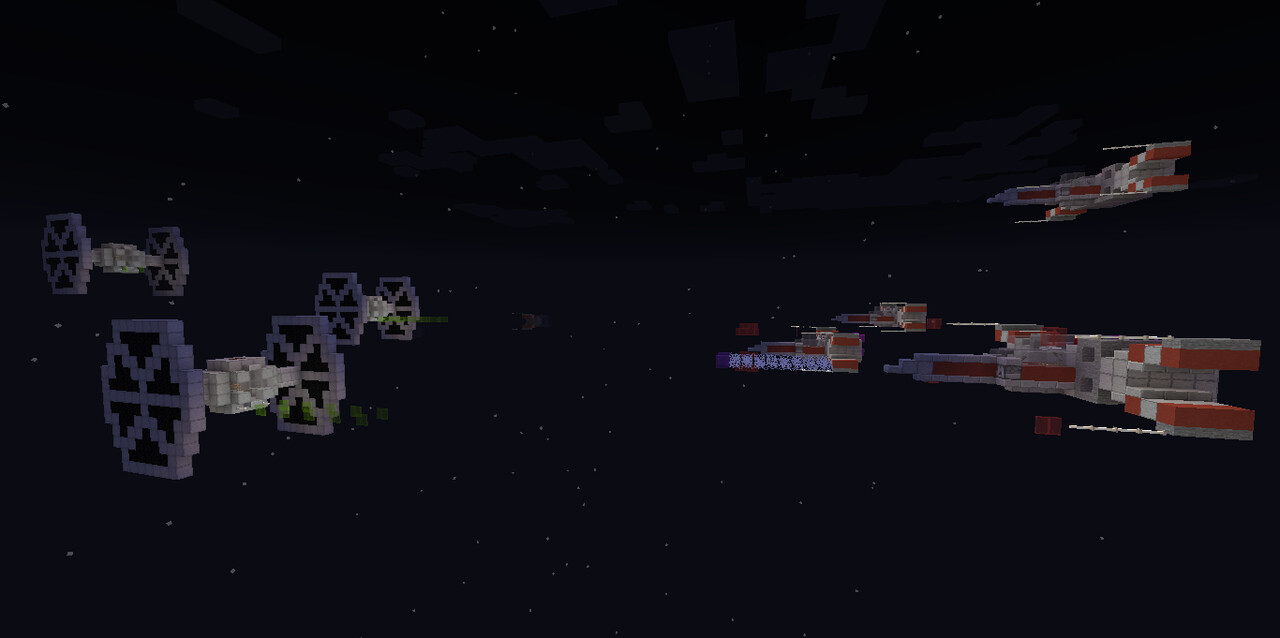 Star War Space Battle Minecraft Map