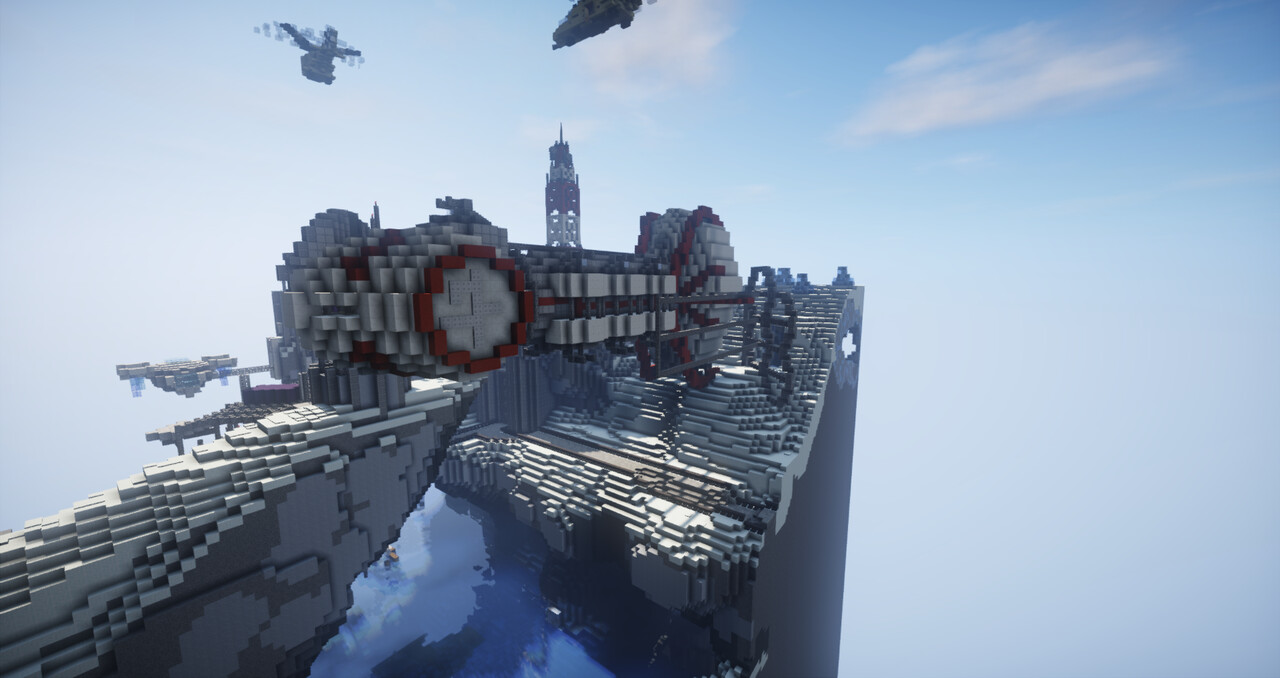 Small Futuristic Spawn || Free Download! Minecraft Map