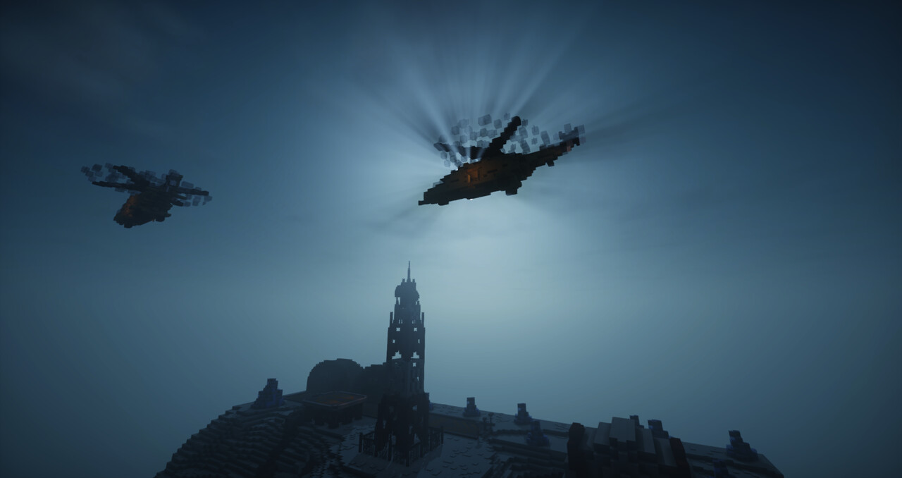 Small Futuristic Spawn || Free Download! Minecraft Map