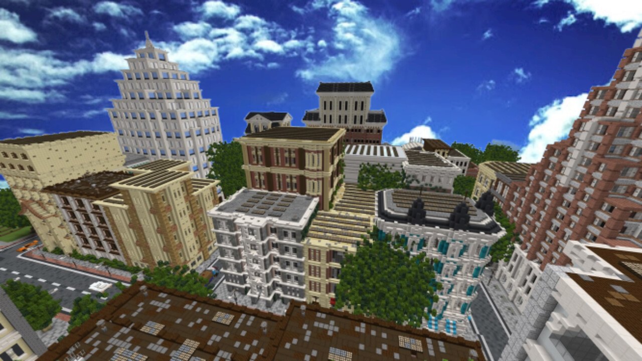 Minecraft City World Minecraft Map