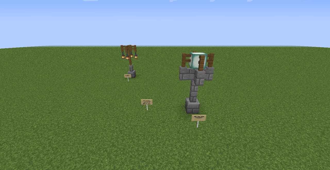 Lamp-Posts Minecraft Map