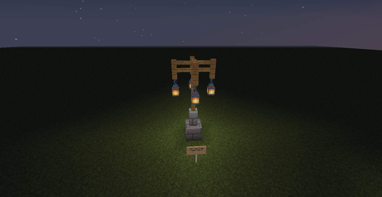 Lamp-Posts Minecraft Map
