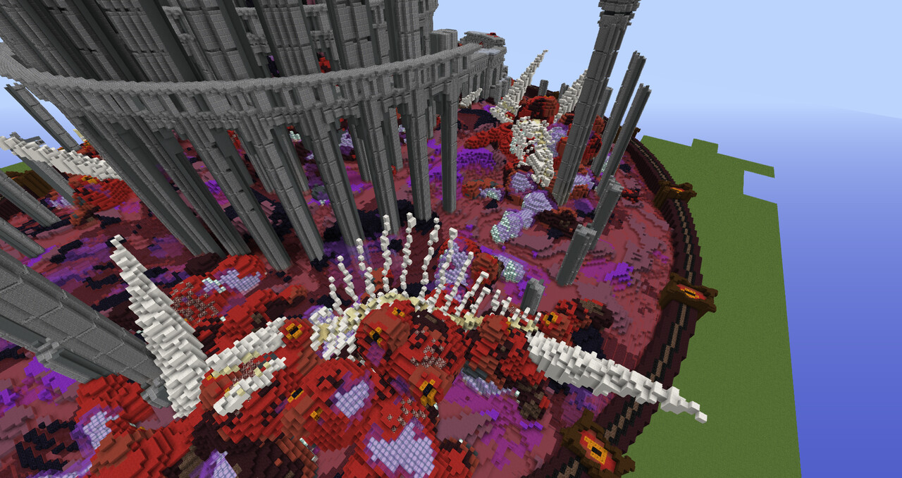 Corruption l Eggwars Lobby Minecraft Map