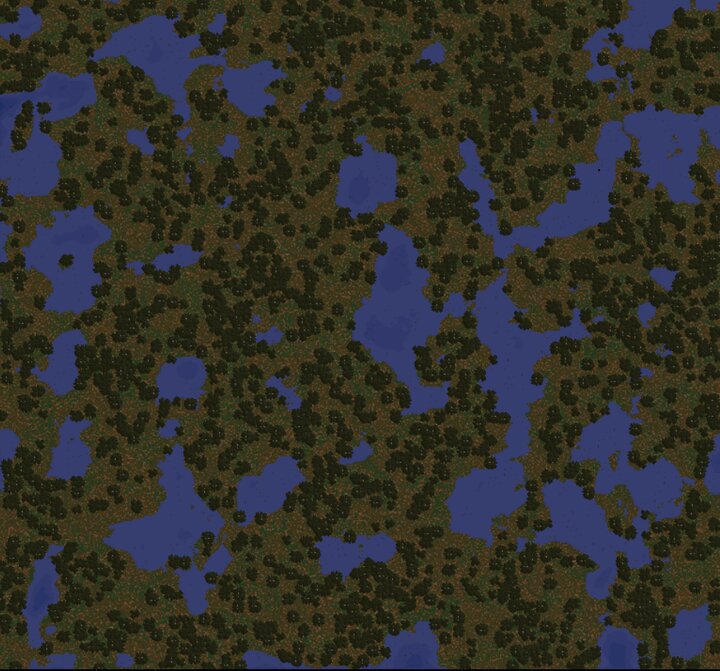 Aparid - Marshlands - 768x768 Custom Worldpainter Map Minecraft Map