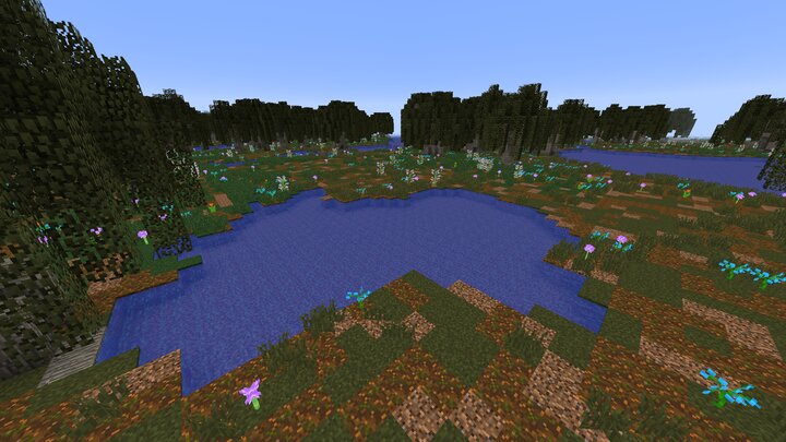 Aparid - Marshlands - 768x768 Custom Worldpainter Map Minecraft Map