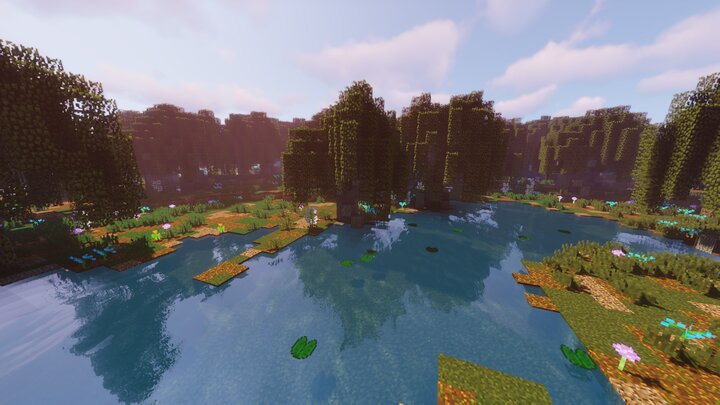 Aparid - Marshlands - 768x768 Custom Worldpainter Map Minecraft Map