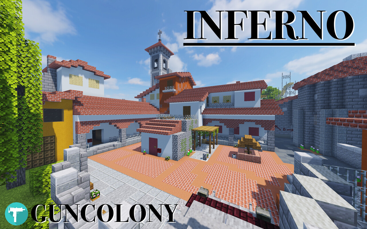 Inferno (CSGO) Minecraft Map