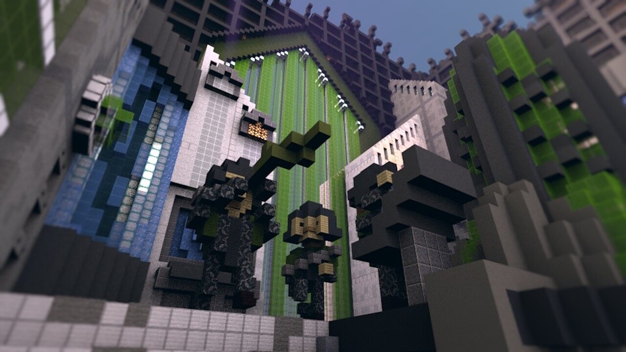 Destroy that robot! Minecraft Map