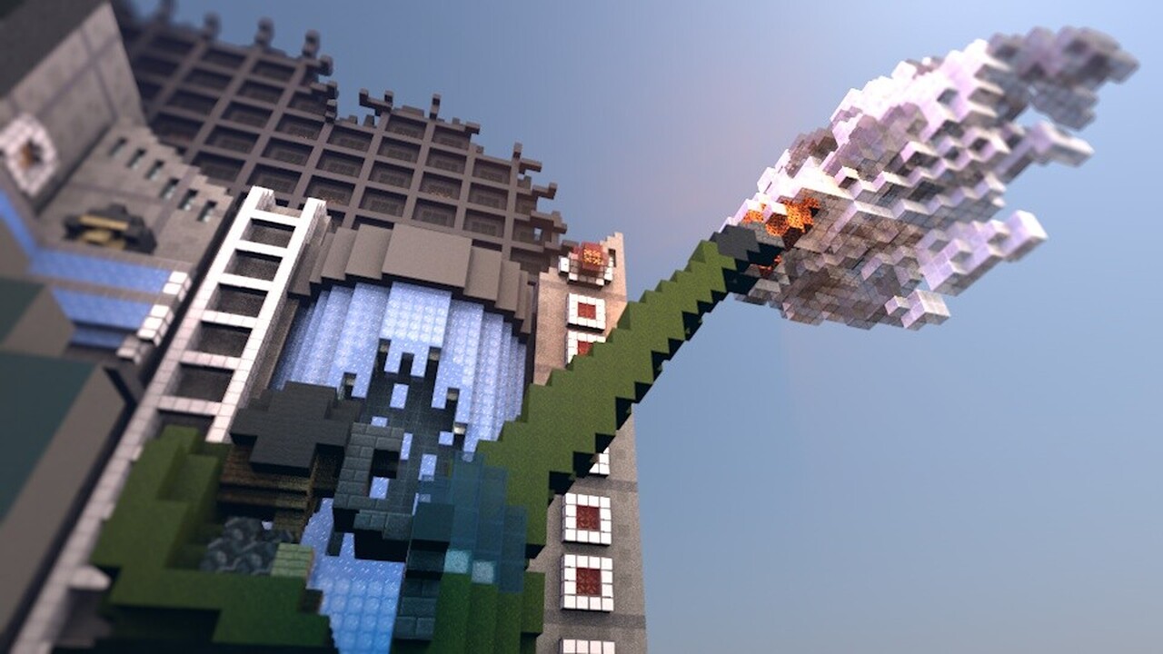 Destroy that robot! Minecraft Map