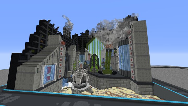 Destroy that robot! Minecraft Map