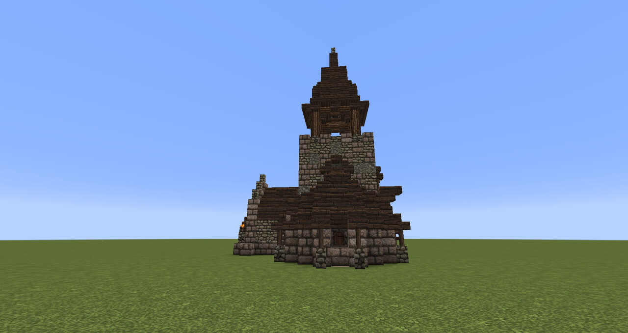 Village Tower With Shop Minecraft Map