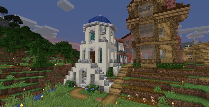 Greek Dome House Minecraft Map