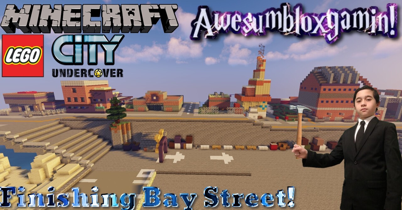 Minecraft Lego City Undercover Recreation Project Minecraft Map