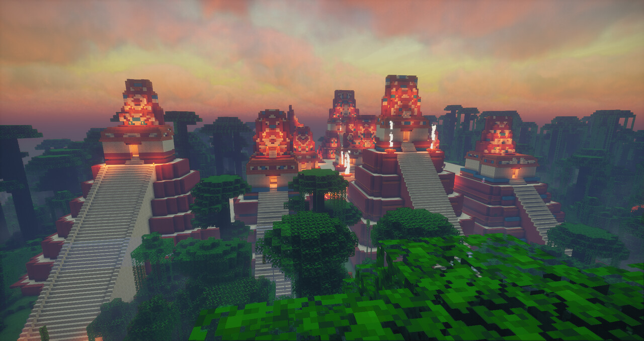 Maya City Minecraft Map