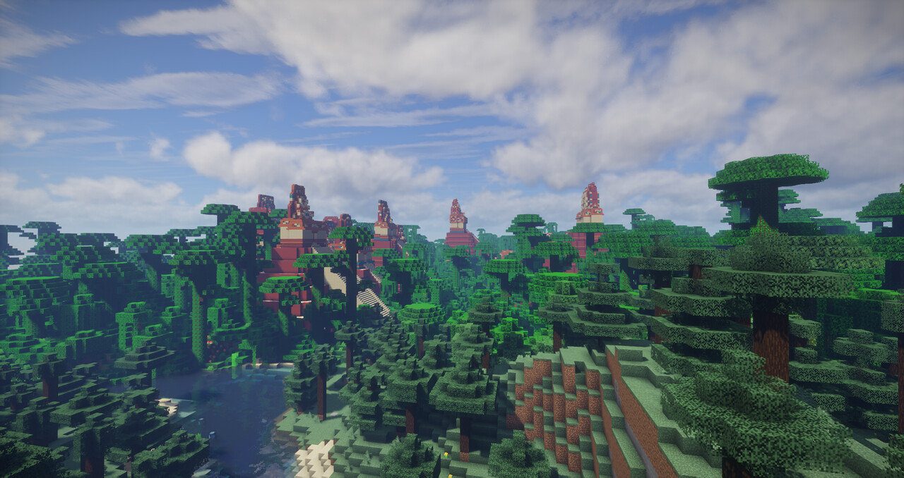 Maya City Minecraft Map