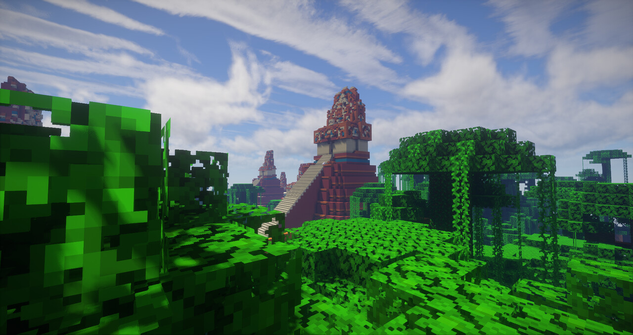 Maya City Minecraft Map