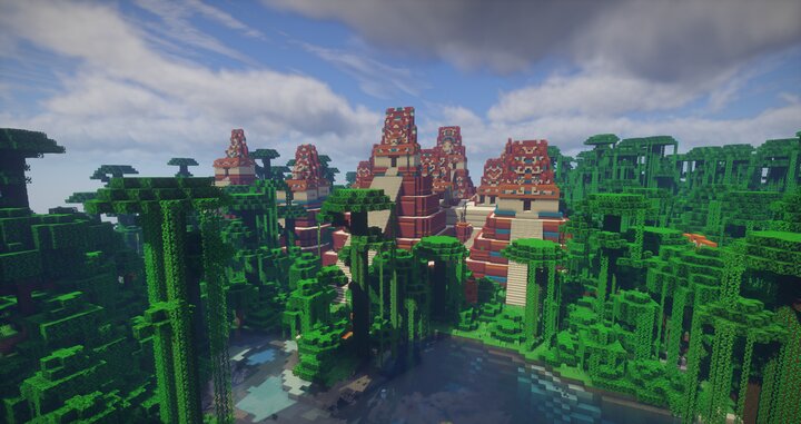 Maya City Minecraft Map