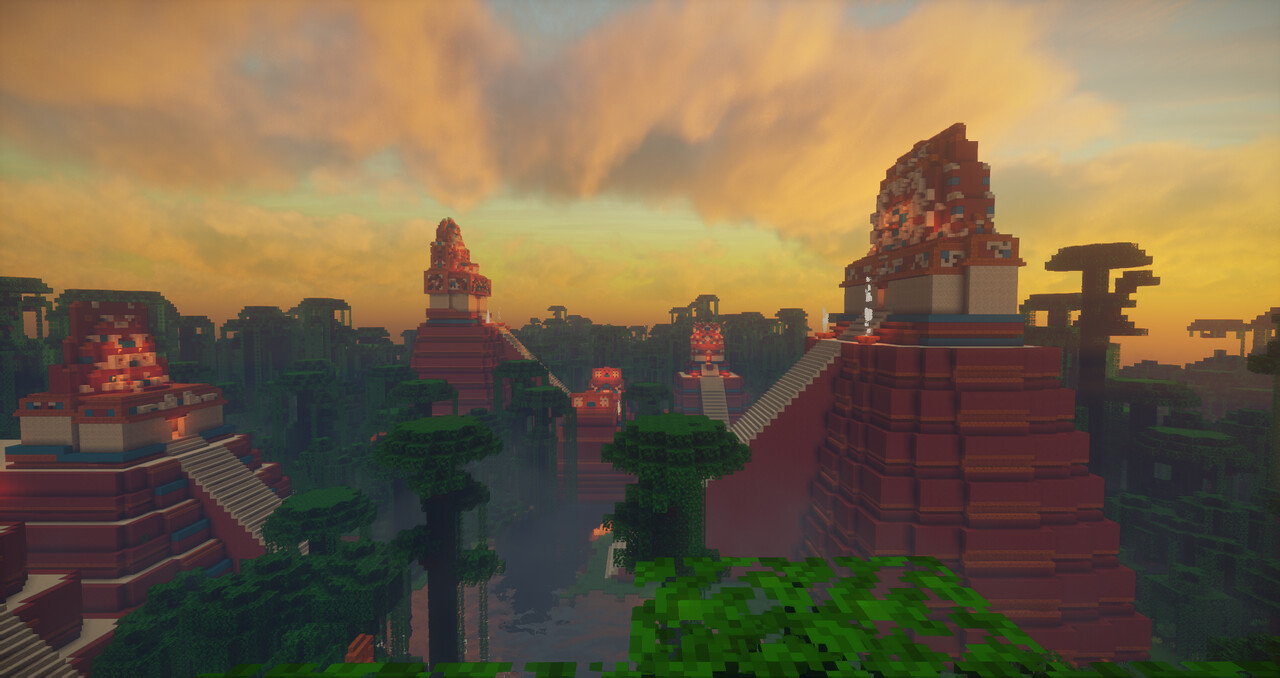Maya City Minecraft Map