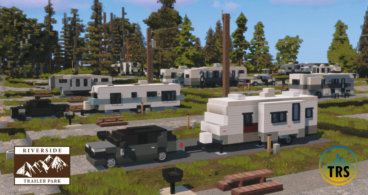 Riverside trailer park | TRS Minecraft Map