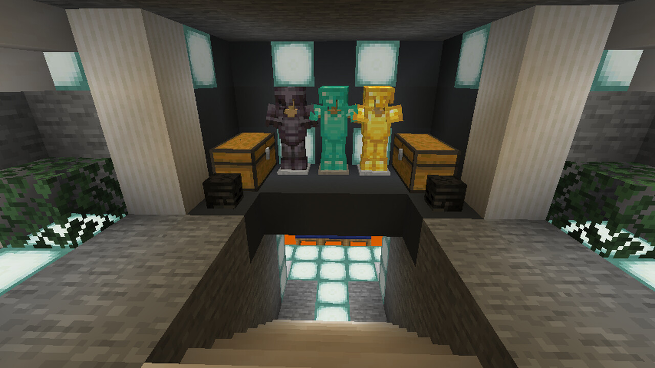 Secret Base In A Mountain (INSPIRED BY YouTuber Rizzial) Minecraft Map