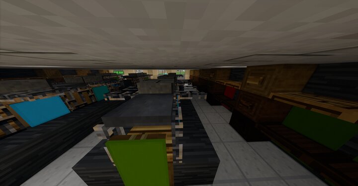 Californian styled strip mall Minecraft Map