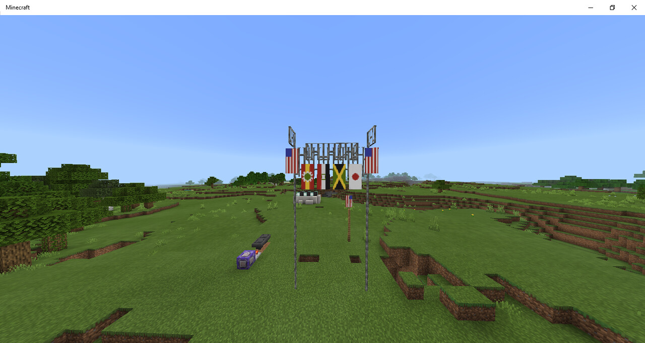 flags, flags, and more flags Minecraft Map