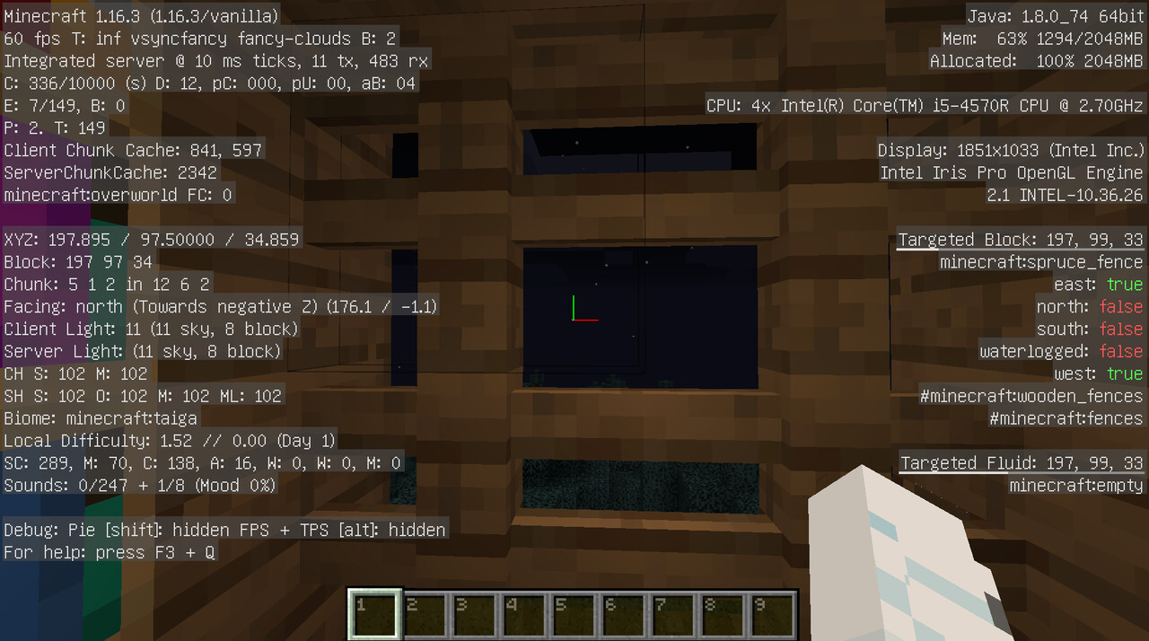 Basic Thanksgiving House Minecraft Map