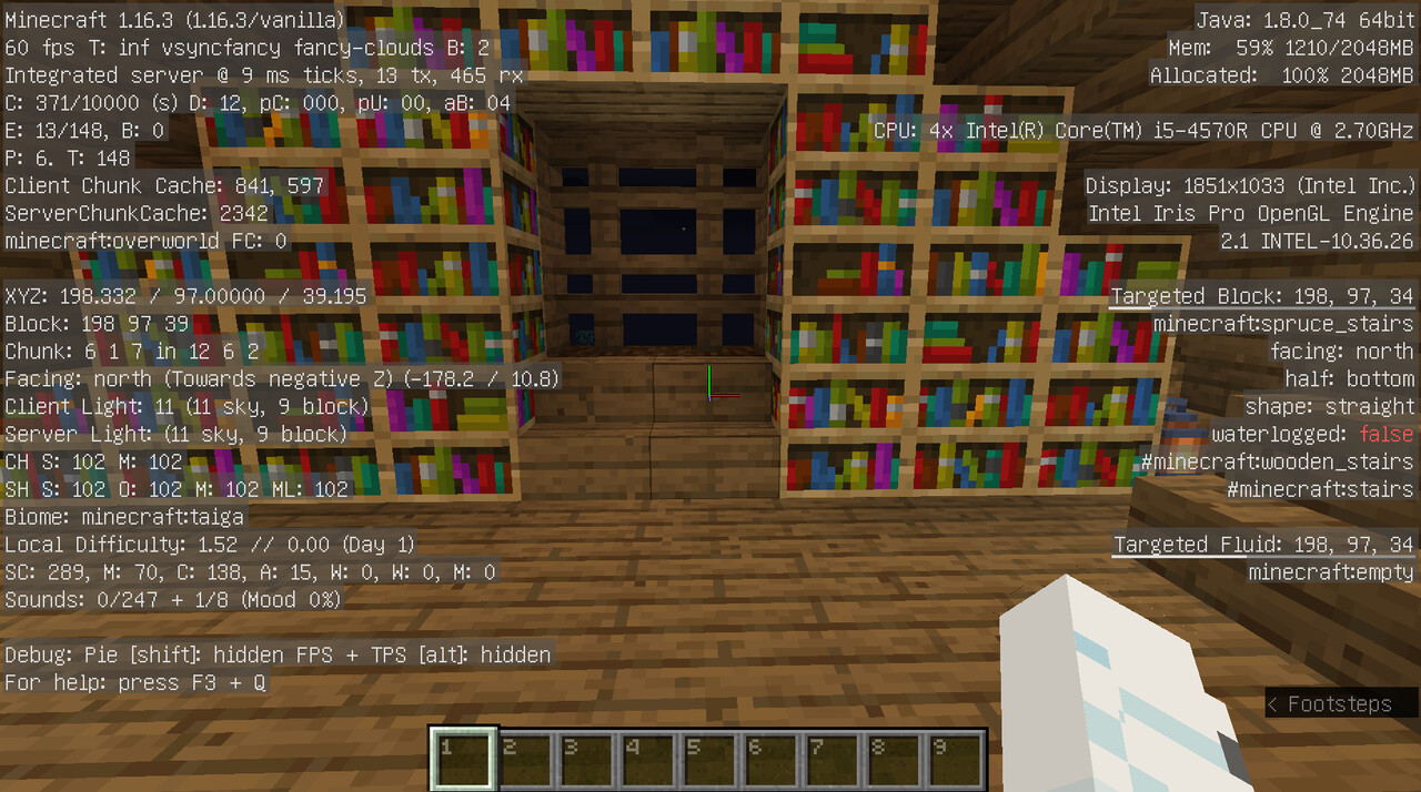 Basic Thanksgiving House Minecraft Map