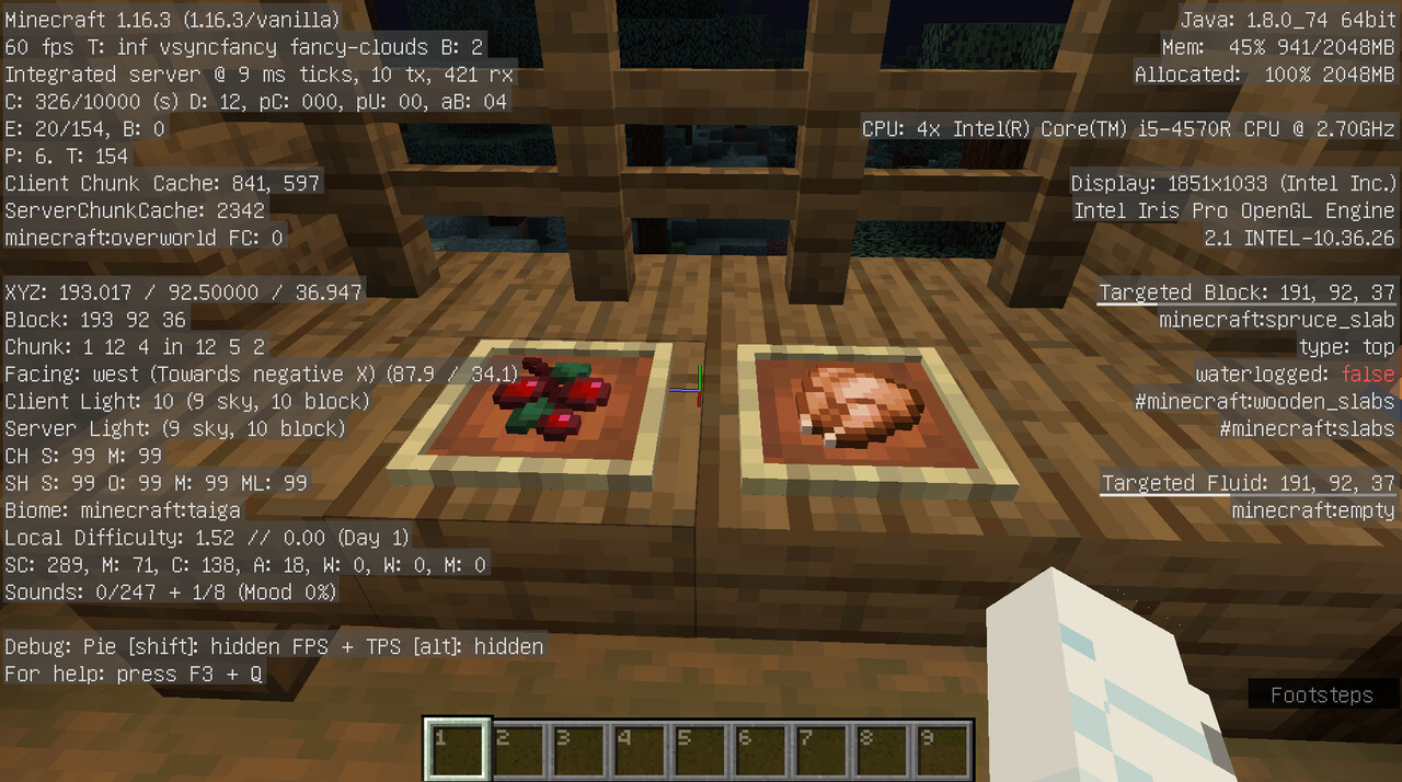 Basic Thanksgiving House Minecraft Map