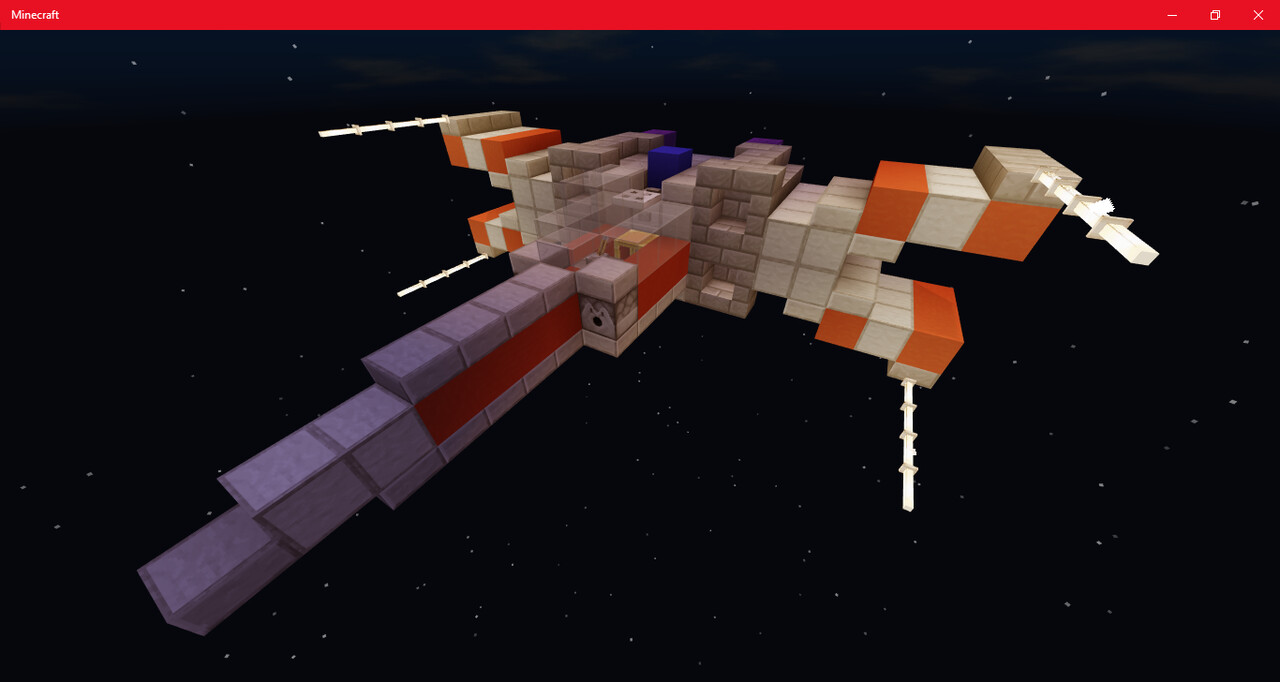 X-Wing Minecraft Map