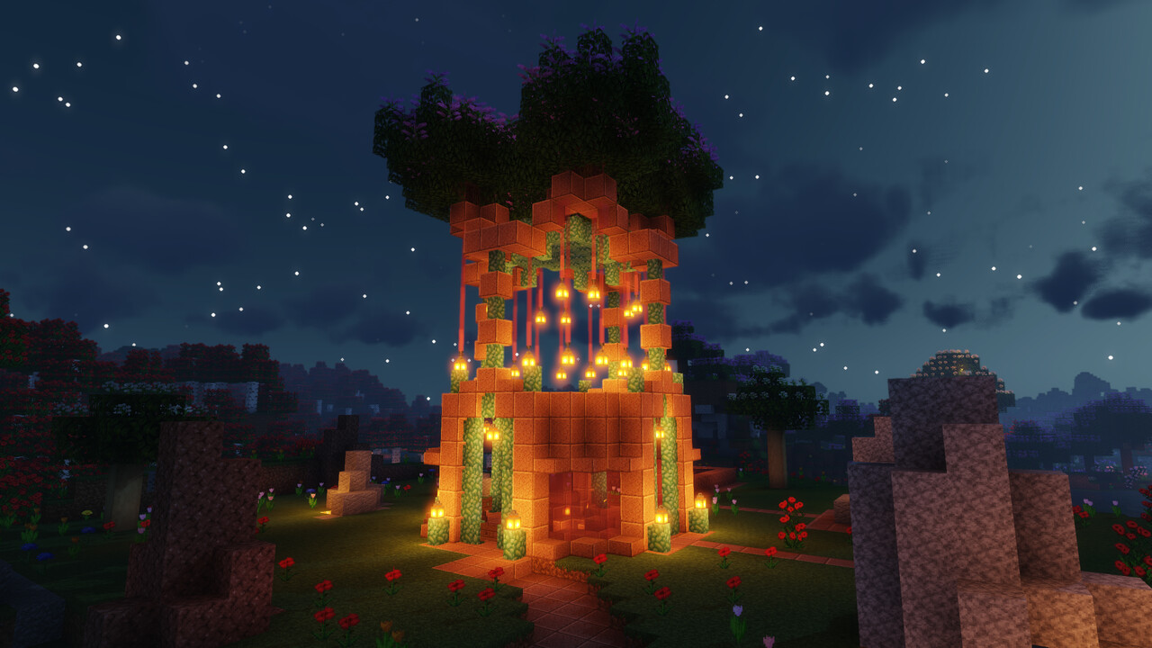 Spring Garden Fantasy Biome by Funtazer Minecraft Map