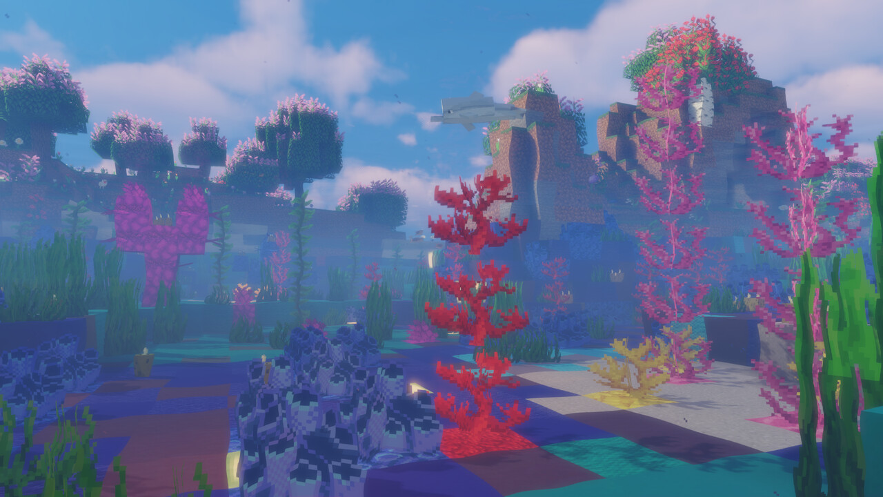 Spring Garden Fantasy Biome by Funtazer Minecraft Map
