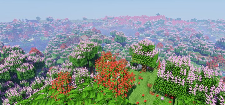 Spring Garden Fantasy Biome by Funtazer Minecraft Map