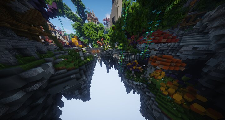 ⭐ EXCLUSIVE ⭐ Fantacy Medieval SkyBlock - AliensBuilds 🌳 Minecraft Map