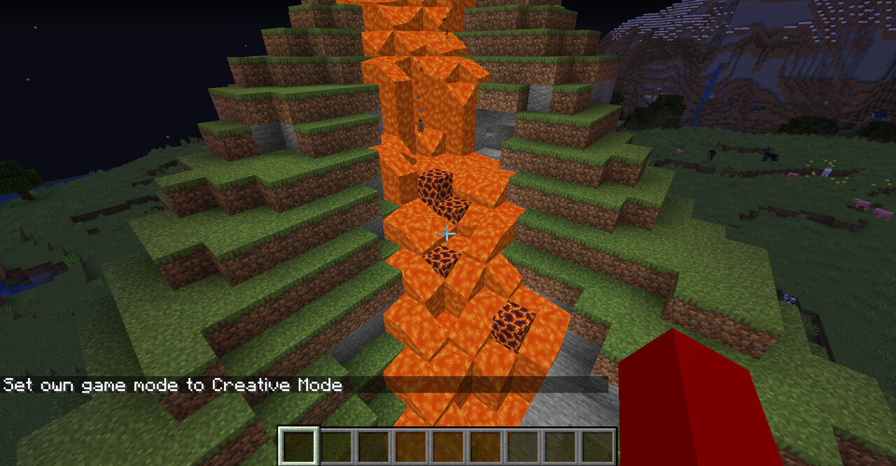 Volcano Parkour Minecraft Map