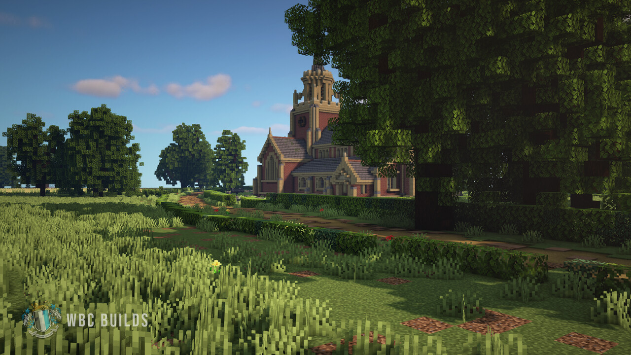 Edwardian Brick Church Minecraft Map