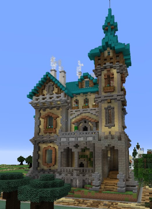 A neo-classic house Minecraft Map