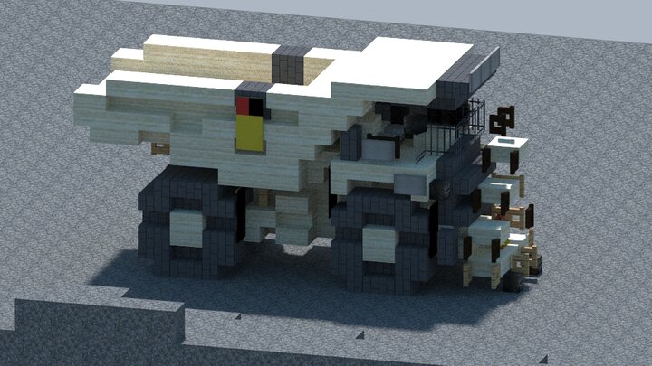 Cat 785D Mining Truck[With Download] Minecraft Map