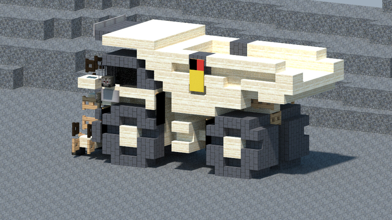 Cat 785D Mining Truck[With Download] Minecraft Map