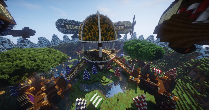 FastGoodBuild spawn for minecraft server Minecraft Map
