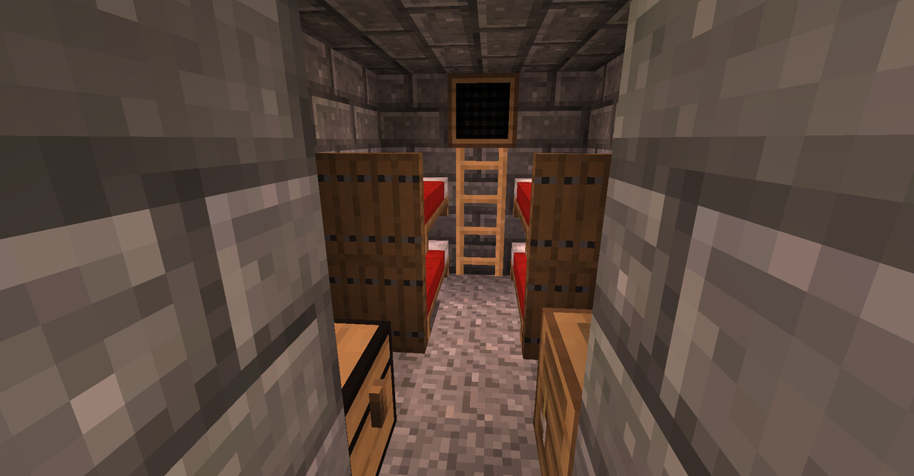 Underground House Minecraft Map