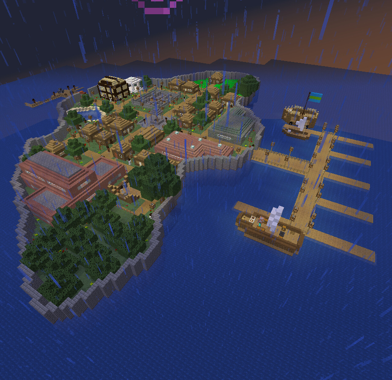 Corrupted Waters: A Minecraft RPG Minecraft Map