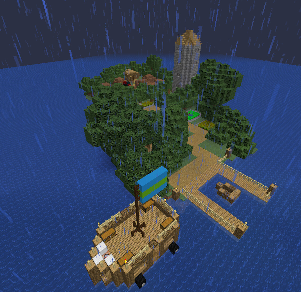 Corrupted Waters: A Minecraft RPG Minecraft Map