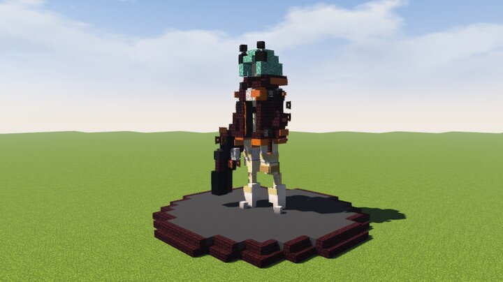 Action Figure Build - Retrovenus's Gunner Minecraft Map