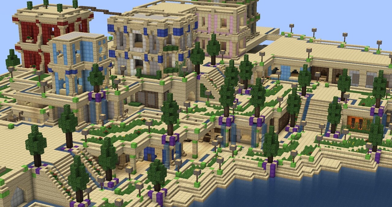 Ancient City In A Lost Island Minecraft Map