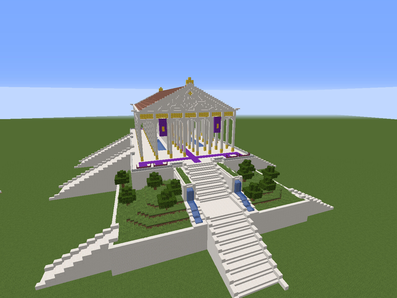 Greek Style Temple Minecraft Map