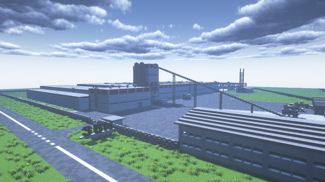 Reinforced concrete products factory Minecraft Map