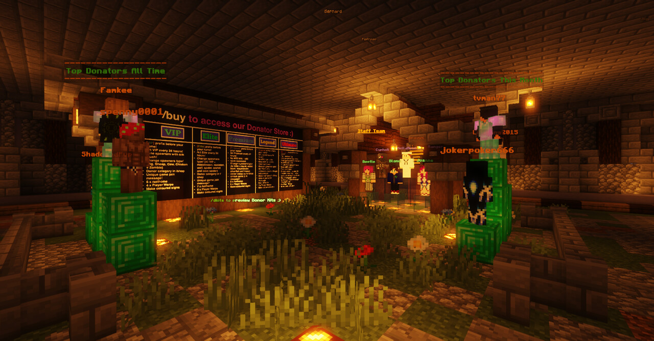 100x100 Castle Survival Spawn Minecraft Map