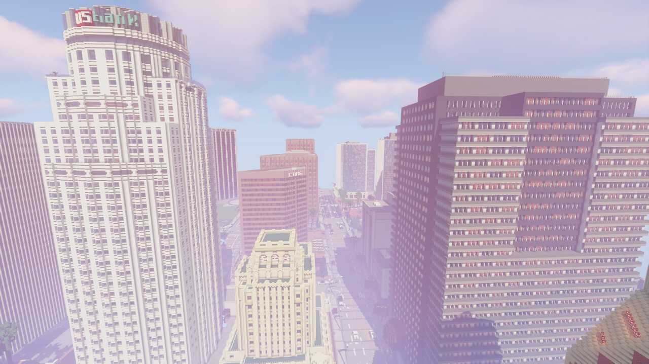 Los Angeles Minecraft Map